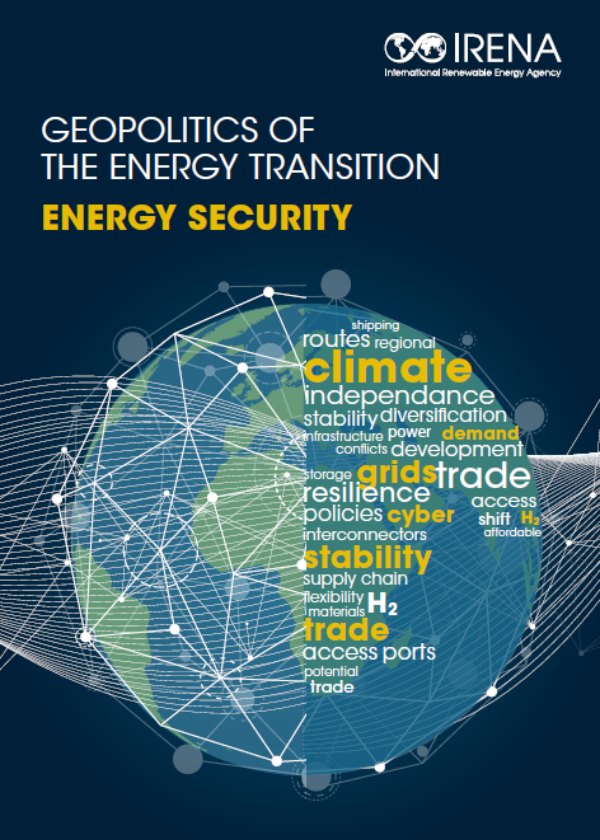 Geopolitics of the energy transition: Energy security